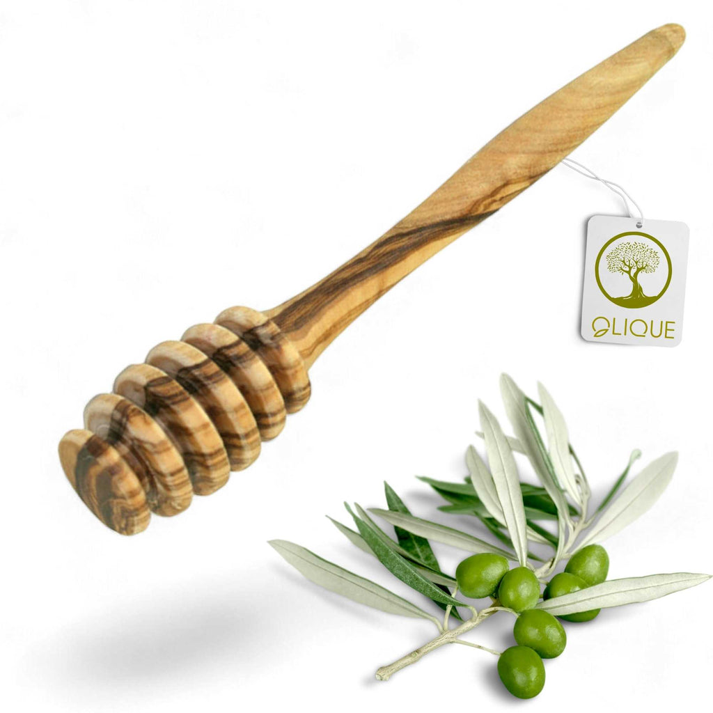 Honigheber 14cm aus Olivenholz - Jetzt online kaufen – Olique